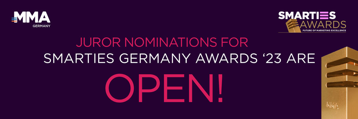 Nomination for SMARTIES Germany Jury 2023 | MMA / Marketing + Media ...